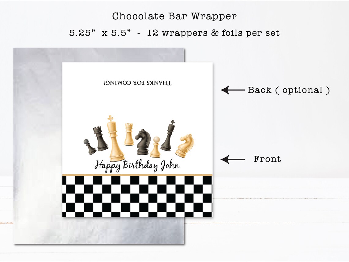 Chess Game Night Chess Board Games Party Chess Player Club - Etsy