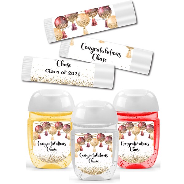 Graduation Chap Stick Favors - Etsy