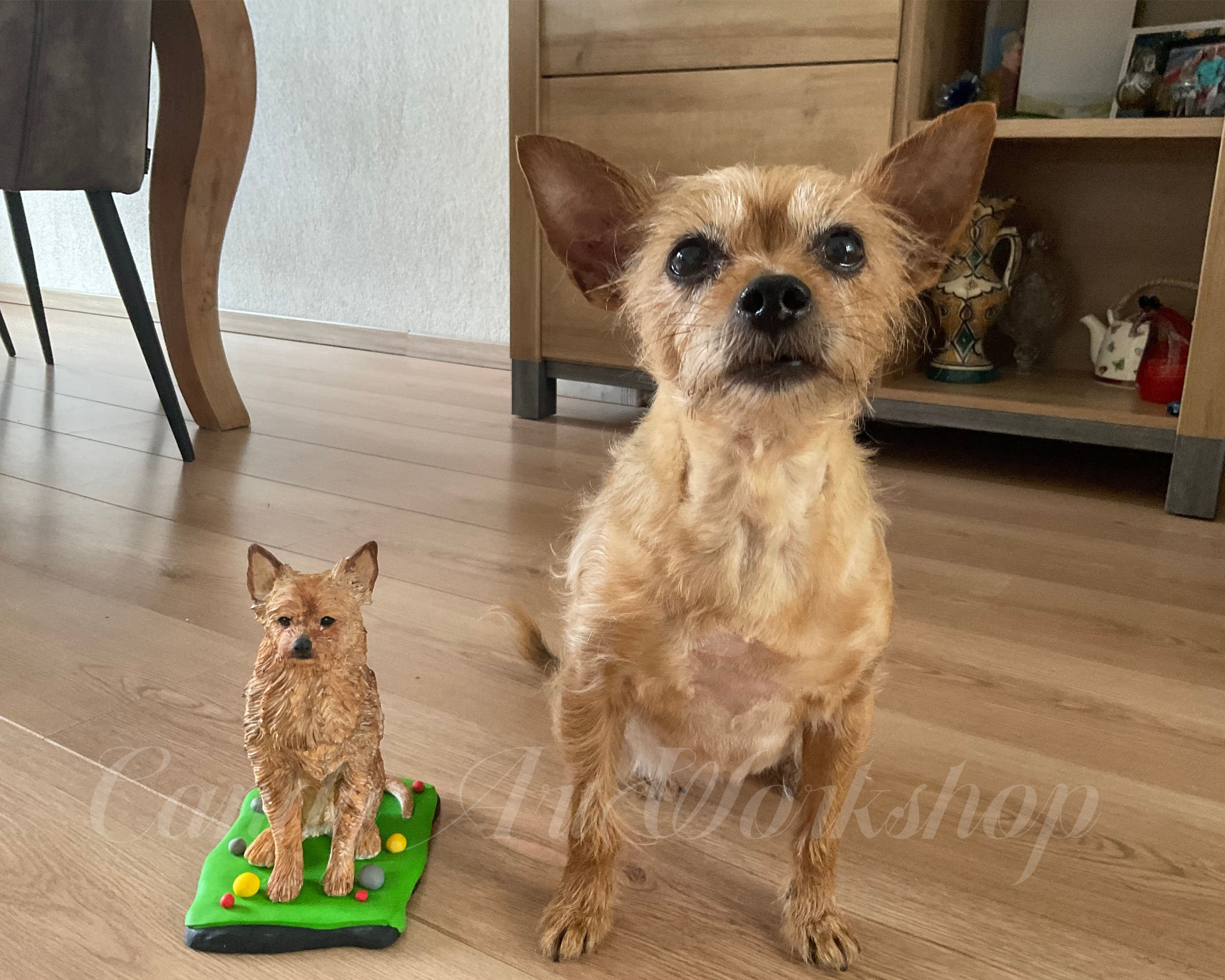 Yorkie Bobblehead Animal Den Yellow Lab Dog Bobblehead Figure For Car ...