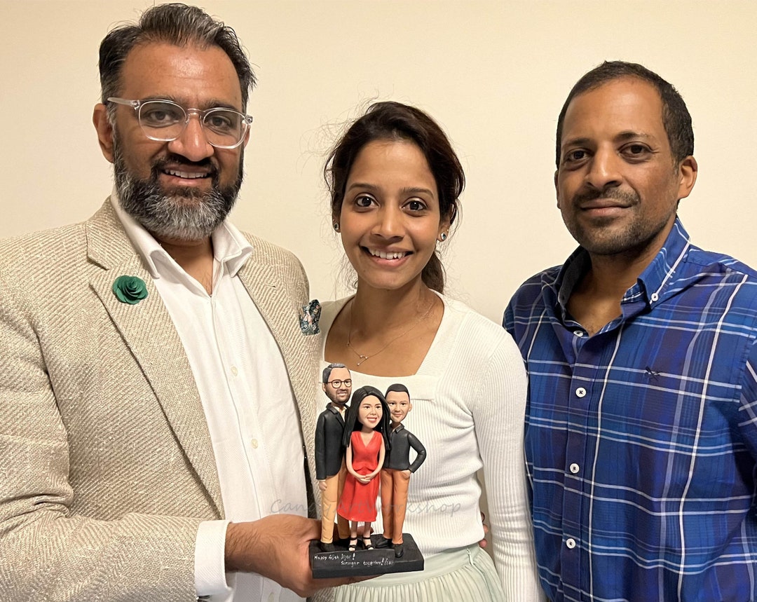 Friends Bobblehead Custom, Personalized Christmas Family, Team, Couple ...