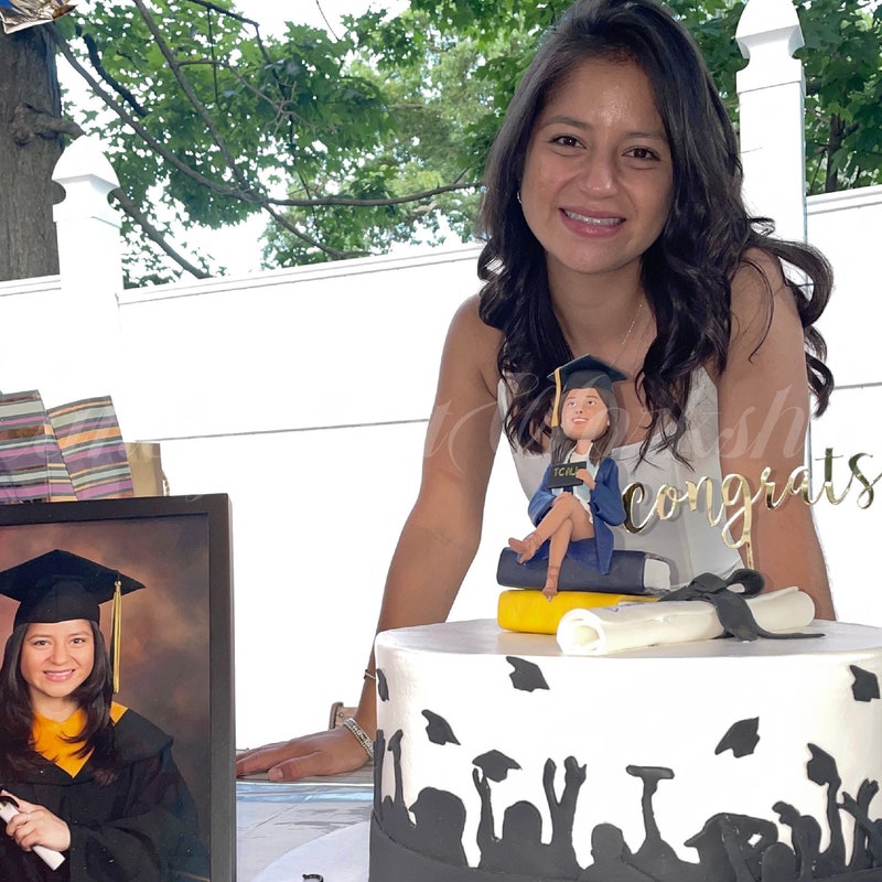 Graduation Cake Topper - Etsy UK