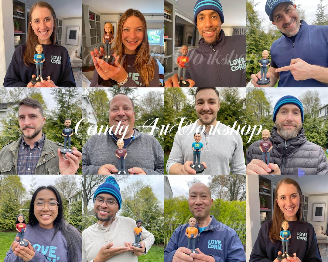 Employee Bobblehead Custom, Personalized Best Employee Award, Unique ...