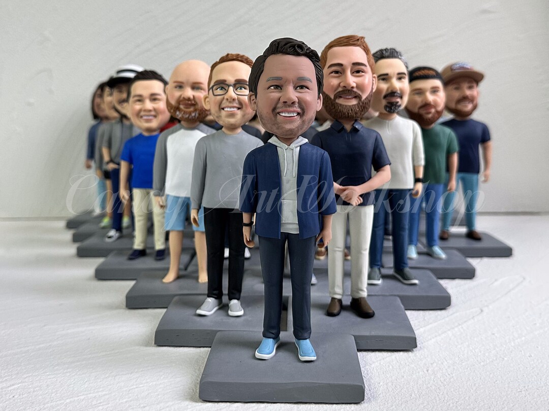 Bulk Bobbleheads Custom, Personalized Employee Prize Bobble Head ...