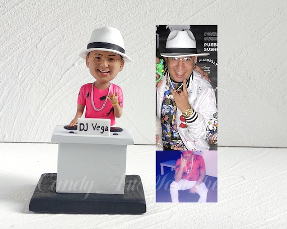 DJ Bobblehead Custom Make Me A Disc Jockey From Photo - Etsy