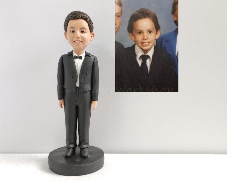 Custom Bobble Head Cake Topper for Kids Birthday, Personalized ...
