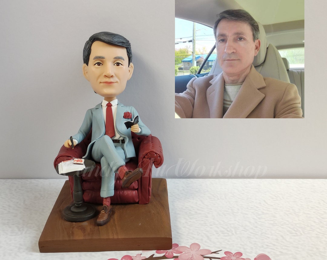 Funny Gift for Boss Bobble Head Custom, Personalized World Best Boss ...