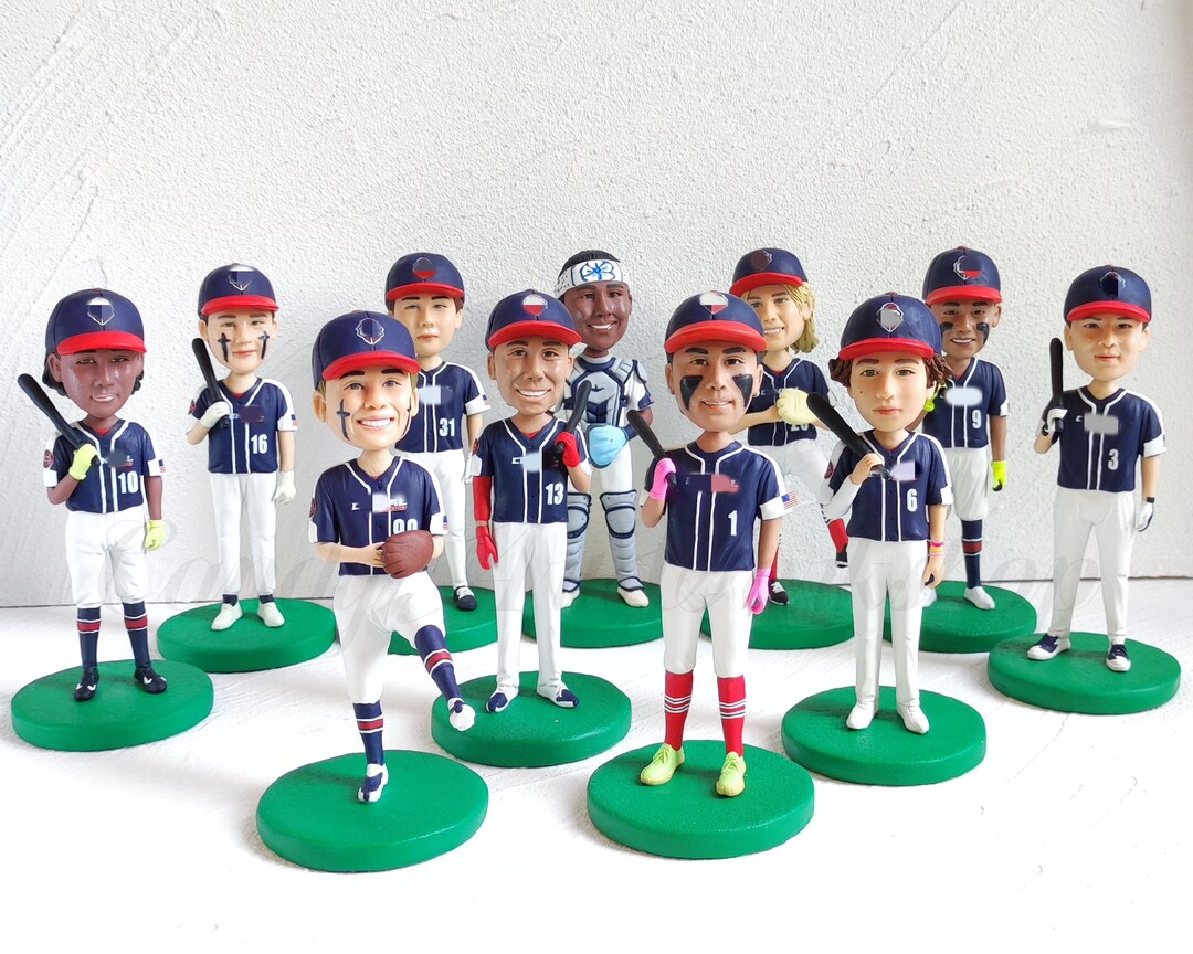 Custom Baseball Bobbleheads, Personalized Baseball Team Gifts ...