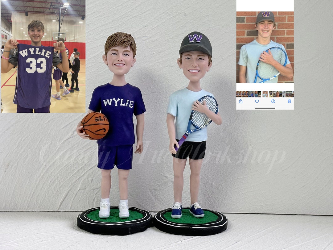 Custom Bobble Head for Kids, Personalized Boy Bobbleheads, Customized ...