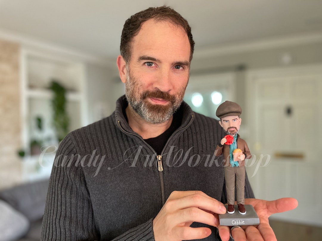 Actor Bobblehead Custom, Performer Figurine Personalized, Valentines ...