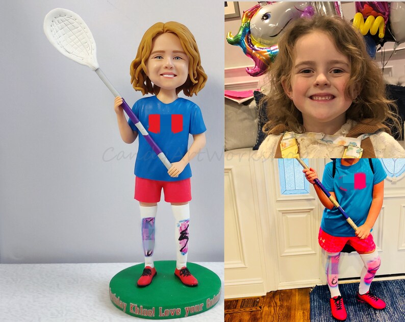 Kids Bobble Head Custom Personalized Bobblehead Girl - Etsy