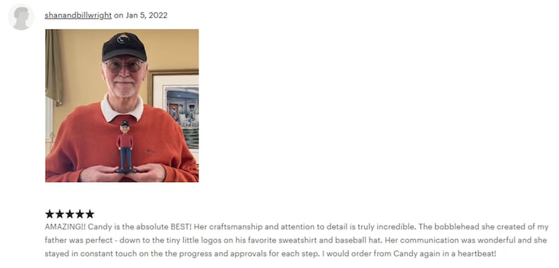 Custom Bobbleheads, Custom Grandfather Bobblehead, Custom Bobblehead ...