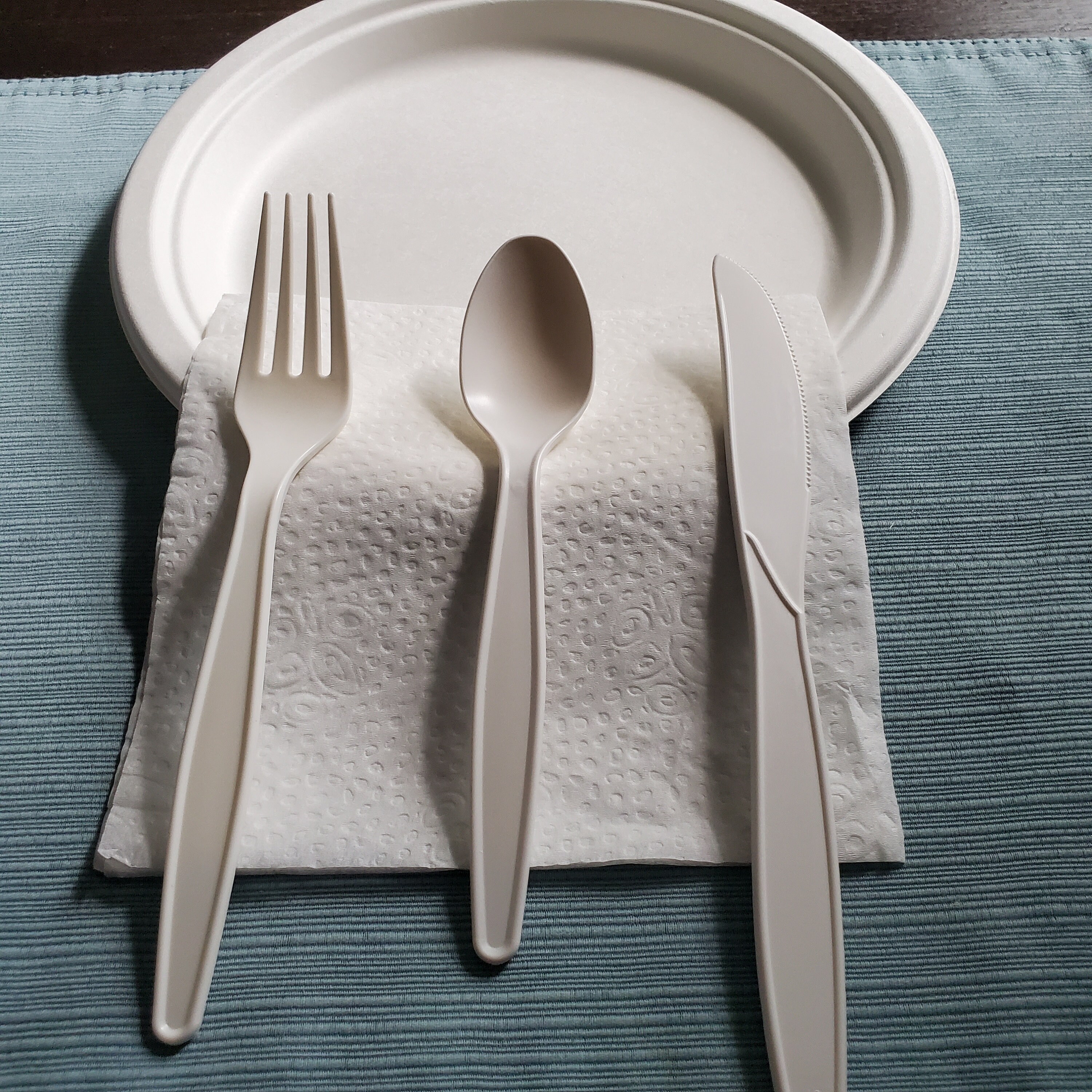 50 Count Individually Napkin Wrapped Biodegradable Cutlery Sets - Etsy