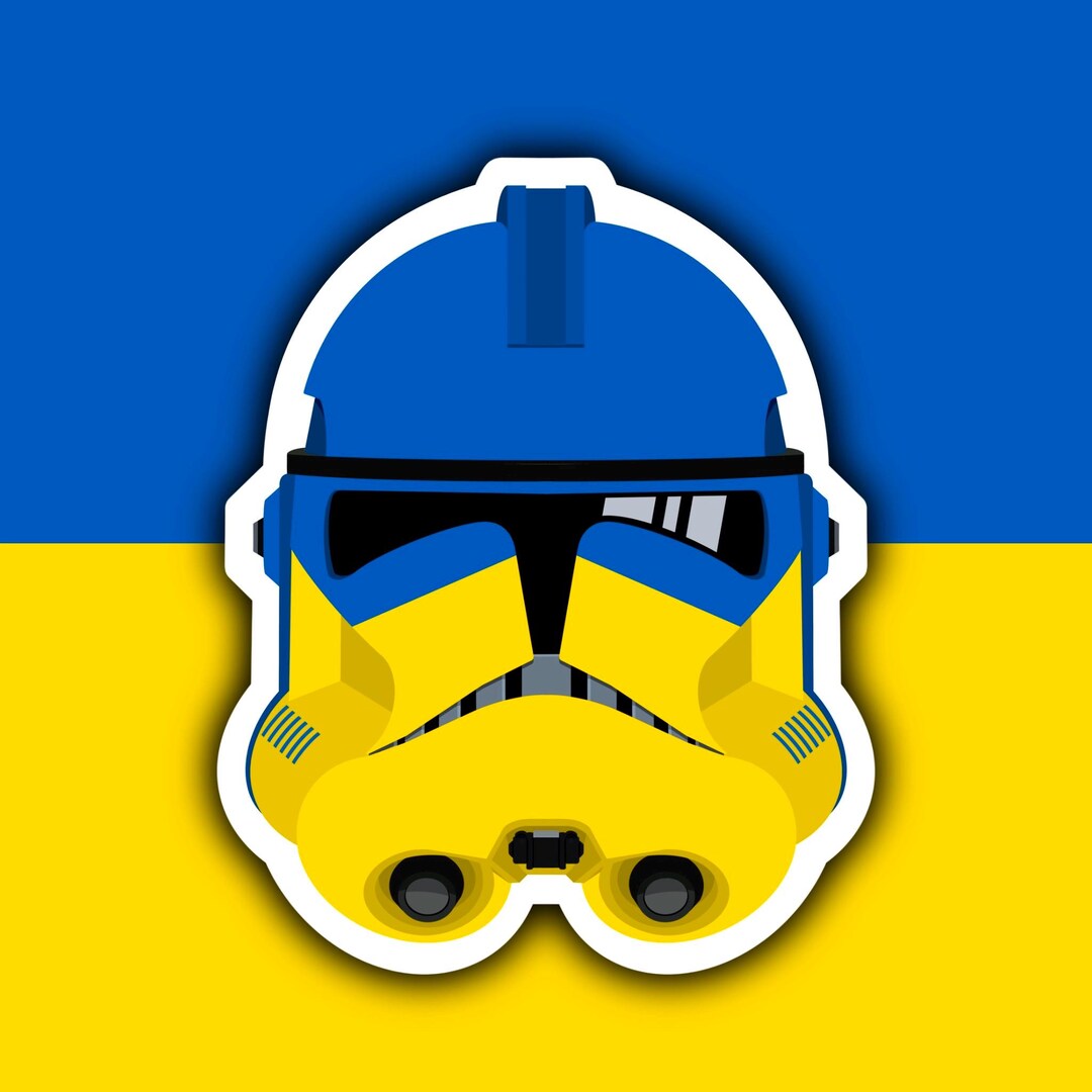 Volya Trooper Stickers | Ukraine | Star Wars Vinyl Stickers | Clone ...