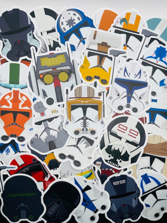 Lego Star Wars Clone Trooper Decals