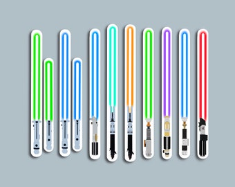 Holographic Luke Skywalker Lightsaber Kyber Crystal Star Wars - Etsy