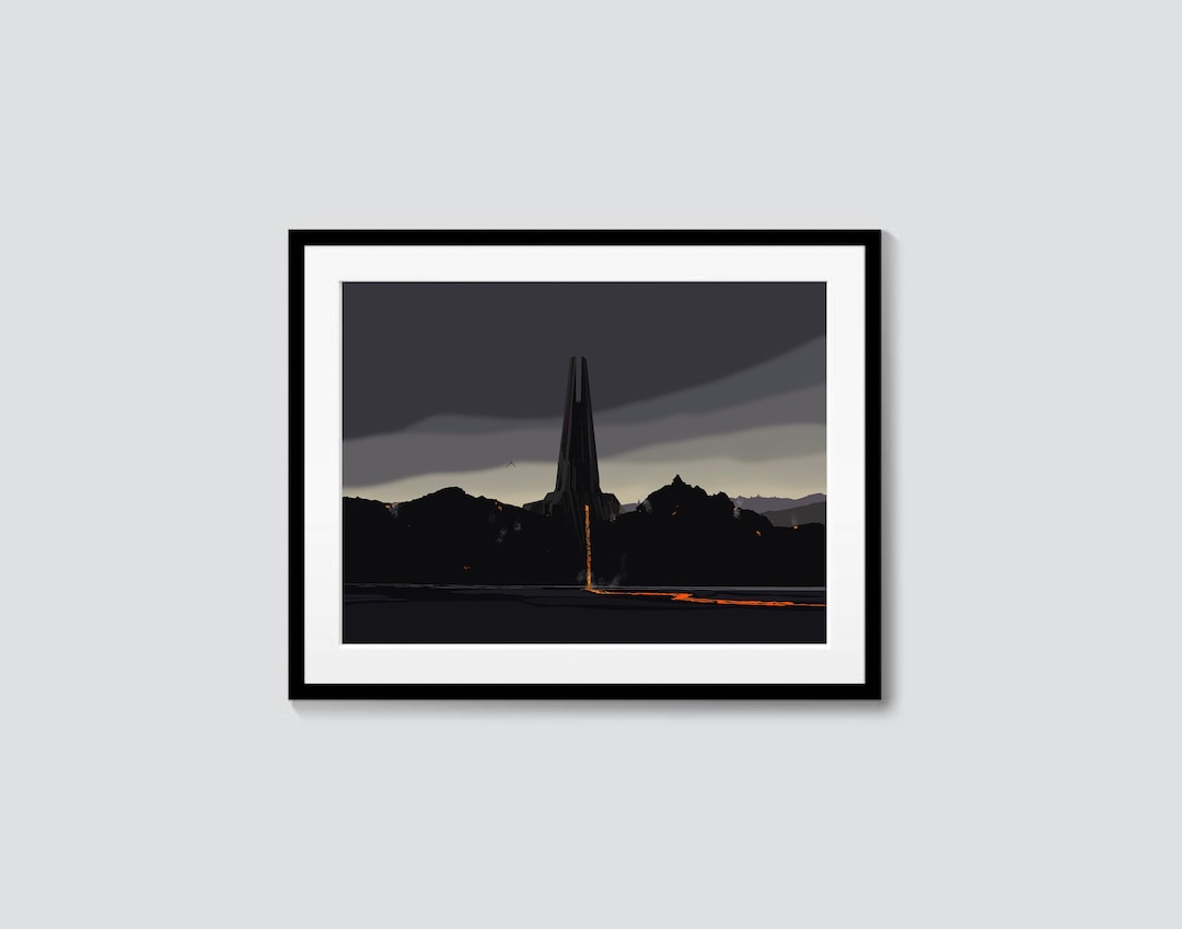 Vader's Castle / Fortress Vader - Mustafar - Darth Vader - Star Wars ...