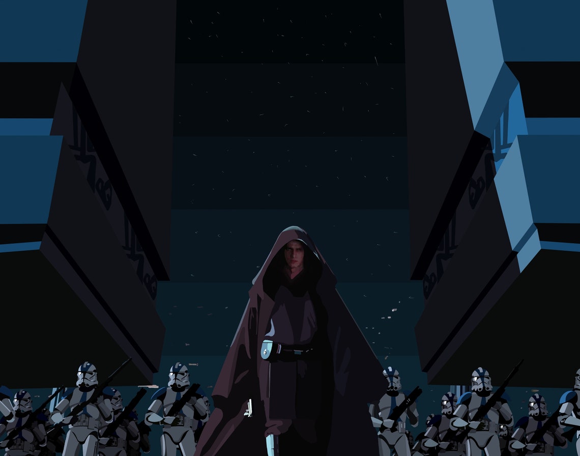 March on the Jedi Temple - Revenge of the Sith - Anakin Skywalker ...