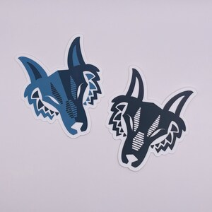 Loth Wolf Vinyl Stickers Star Wars - Etsy