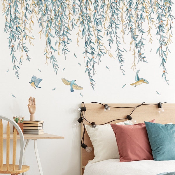 Weeping Willow Wall Decal - Etsy