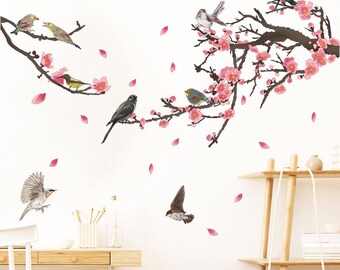 Tree Branch Mural - Etsy