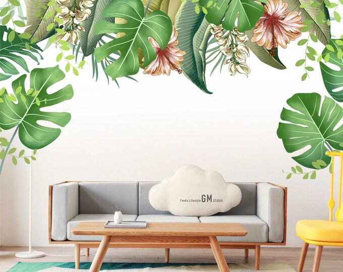 Beach Wall Decal 3D Window Tropical Coast Wall Decal for - Etsy Israel