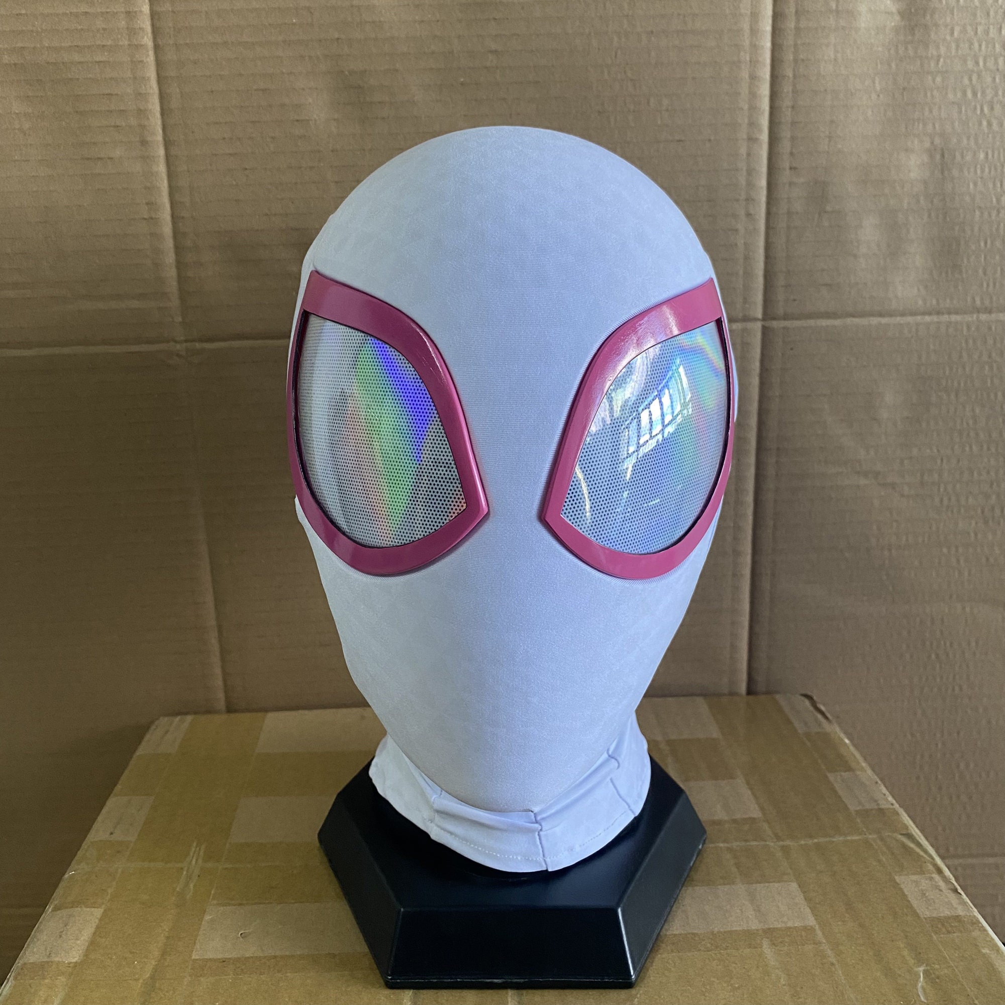 Gwen Cosplay Mask Spiderman Mask Gwen Stacy Cosplay Mask Across the ...
