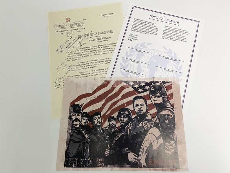 Winter Soldier File S.H.I.E.L.D. Top Secret Files Bucky Barnes - Etsy