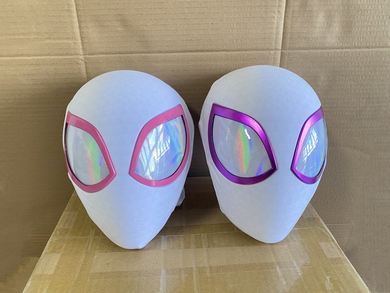 Gwen Cosplay Mask Spiderman Mask Gwen Stacy Cosplay Mask Across the ...