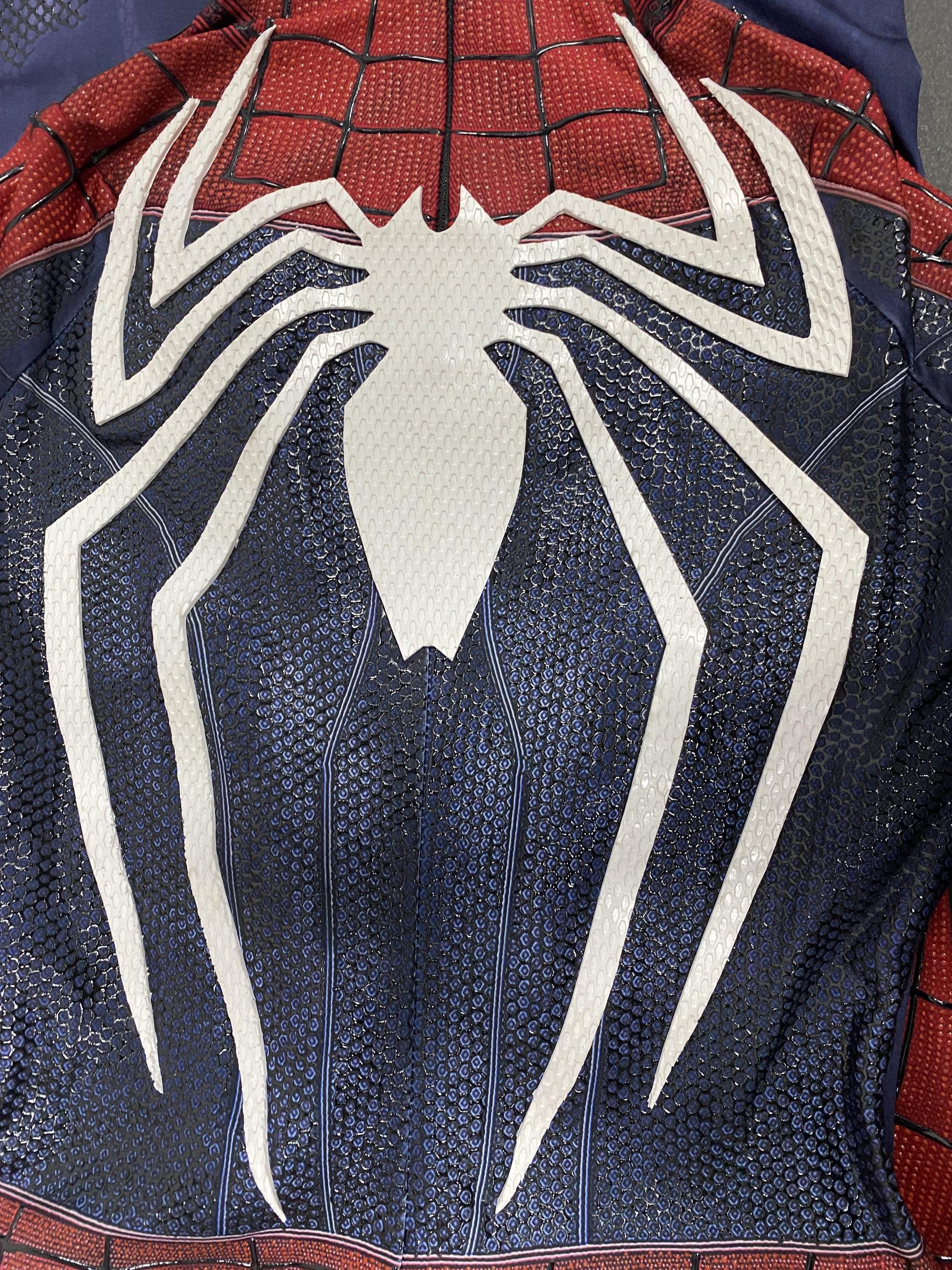 Custom Costume PS4 Marvel Spiderman Cosplay 3D Suit Private Custom Suit ...