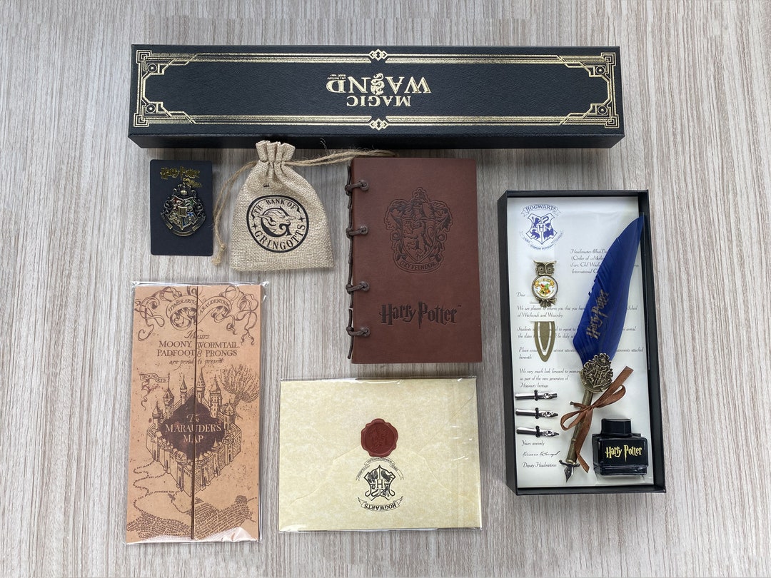 Hogwarts College Admission Package Harry Potter Notebook Marauder's Map ...