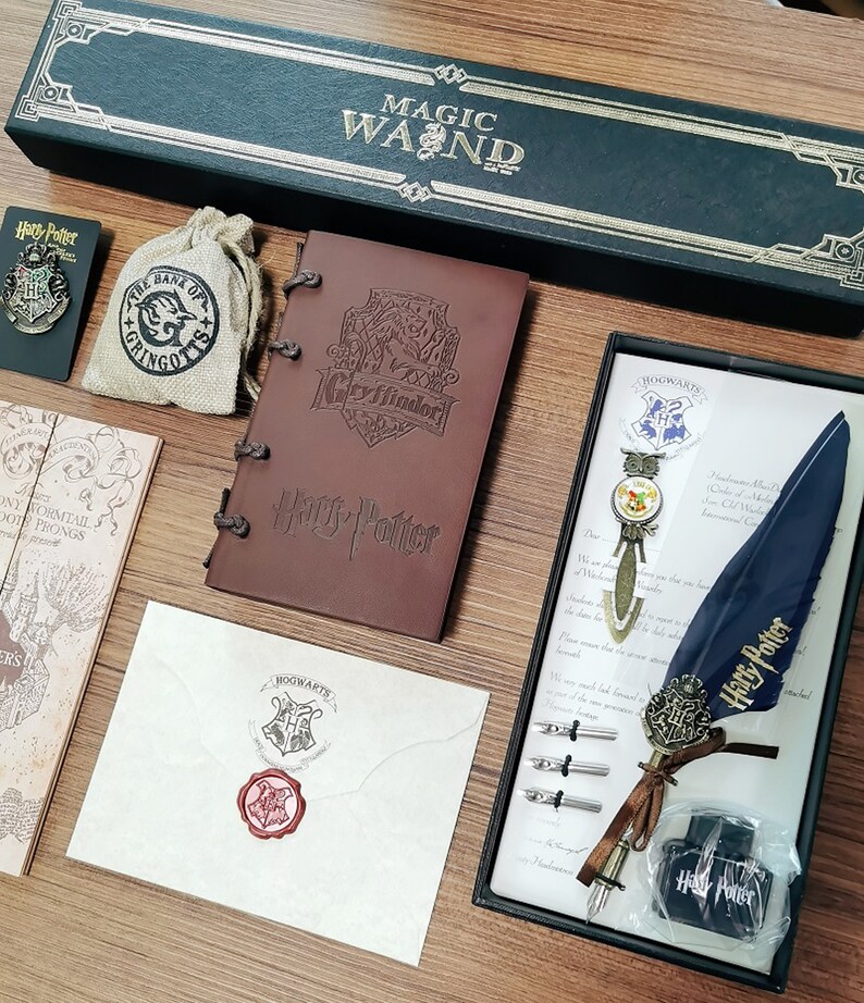Hogwarts College Admission Package Harry Potter Notebook - Etsy
