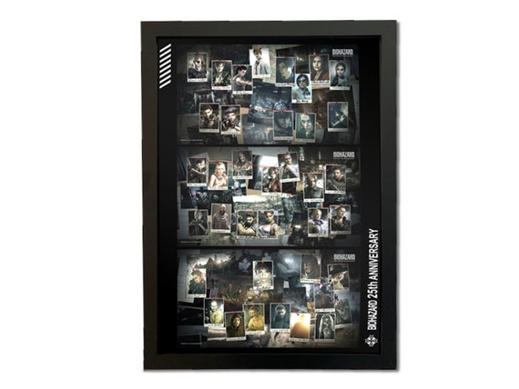 Resident Evil 25th Anniversary Character Poster Photo Frame - Etsy