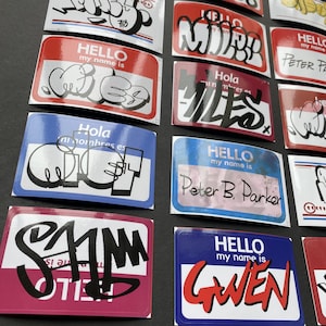 Across the Spiderverse File Spiderman Files Miles Hand Drawing Stickers ...
