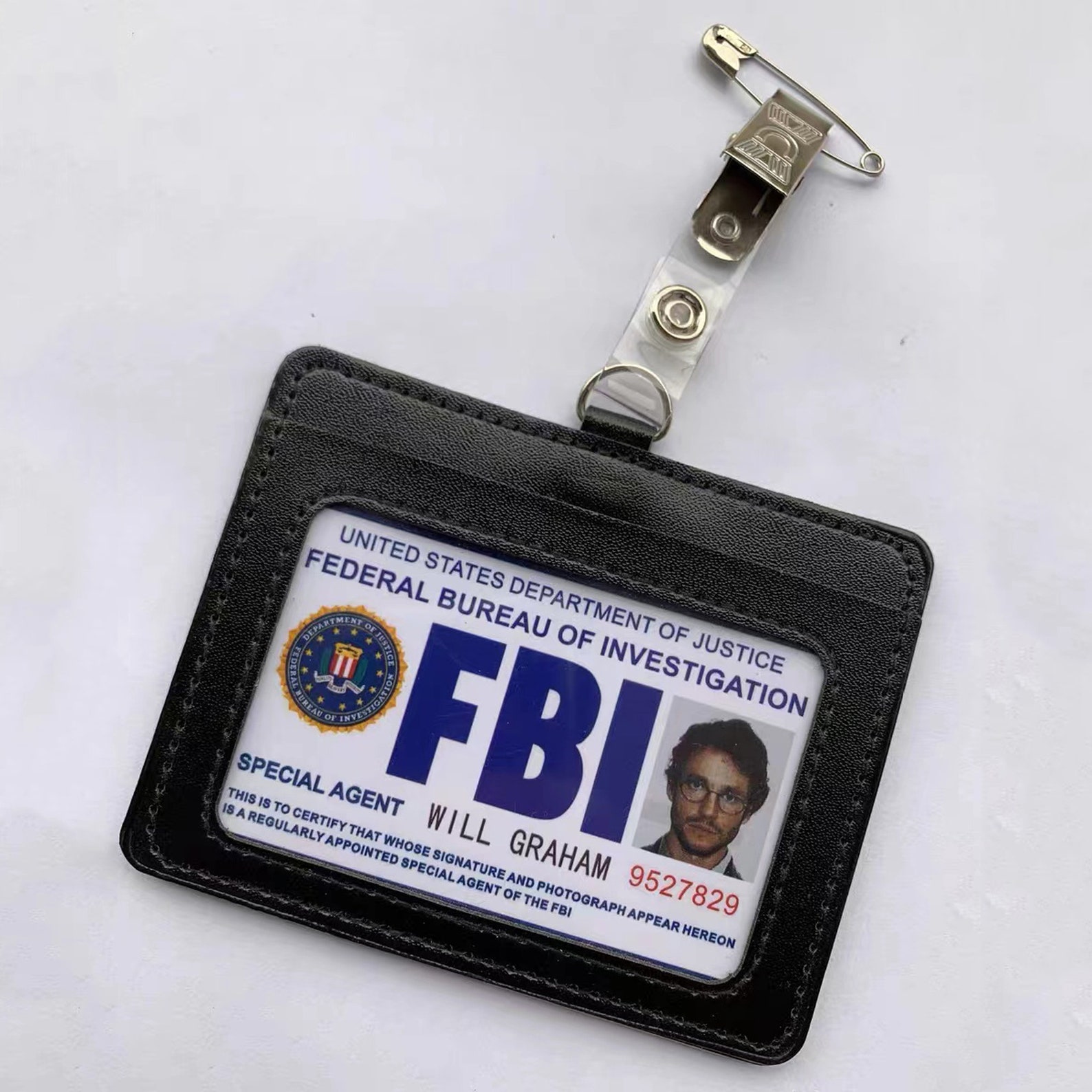 Hannibal TV Show Fbi Badge Hannibal FBI Chest Card Holster - Etsy