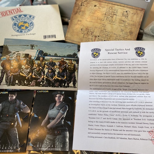 Resident Evil File S.T.A.R.S. Confidential File Spencer - Etsy