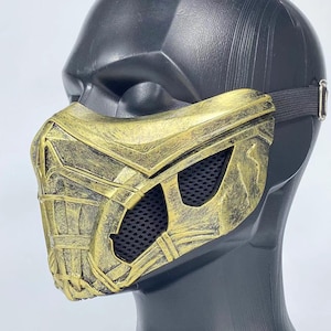 Custom Mask Scorpion Mask Absolute Zero Mask Sub Zero Bi Han Half Face ...