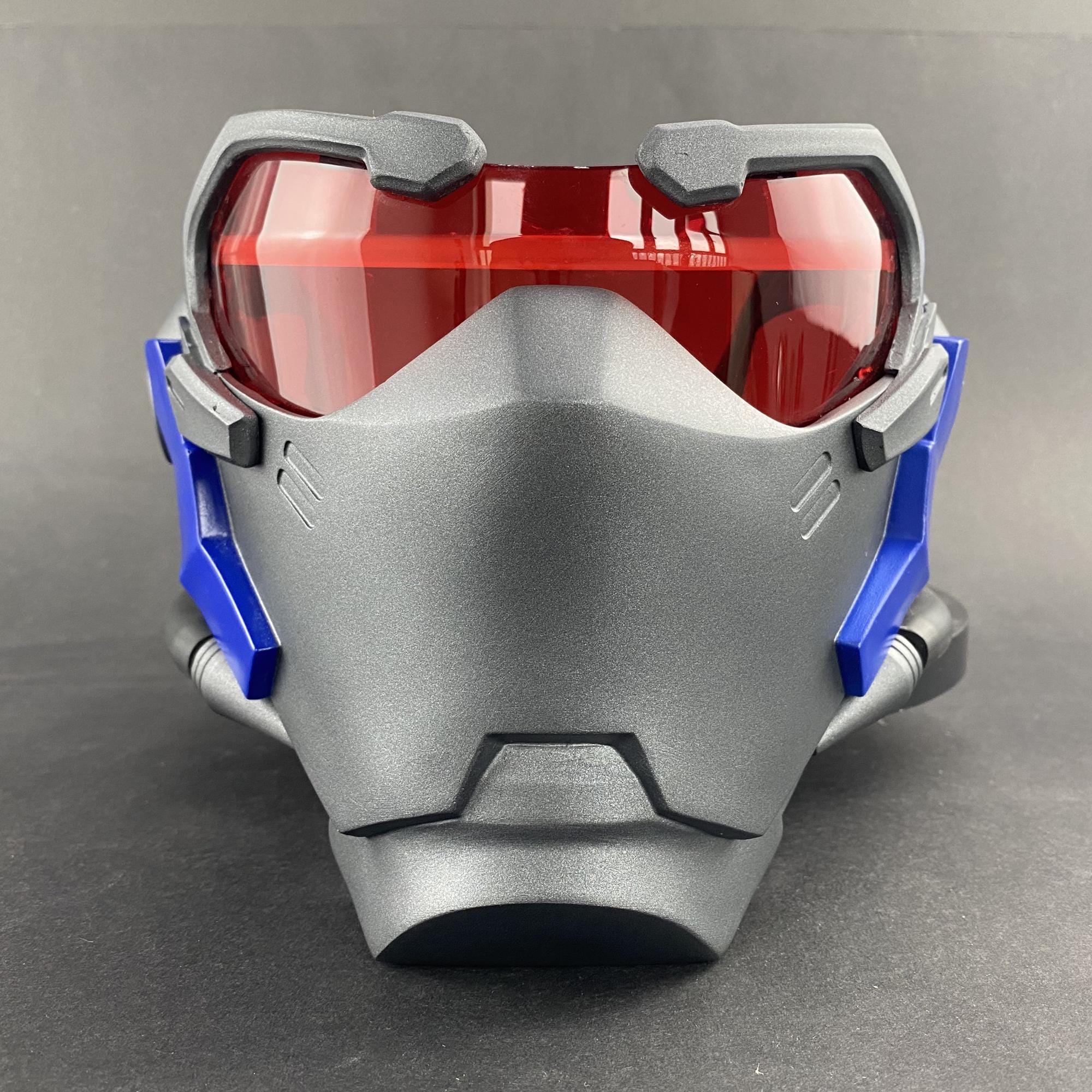 Custom Mask Soldier 76 Cosplay Mask Video Game Accessories Helmet ...