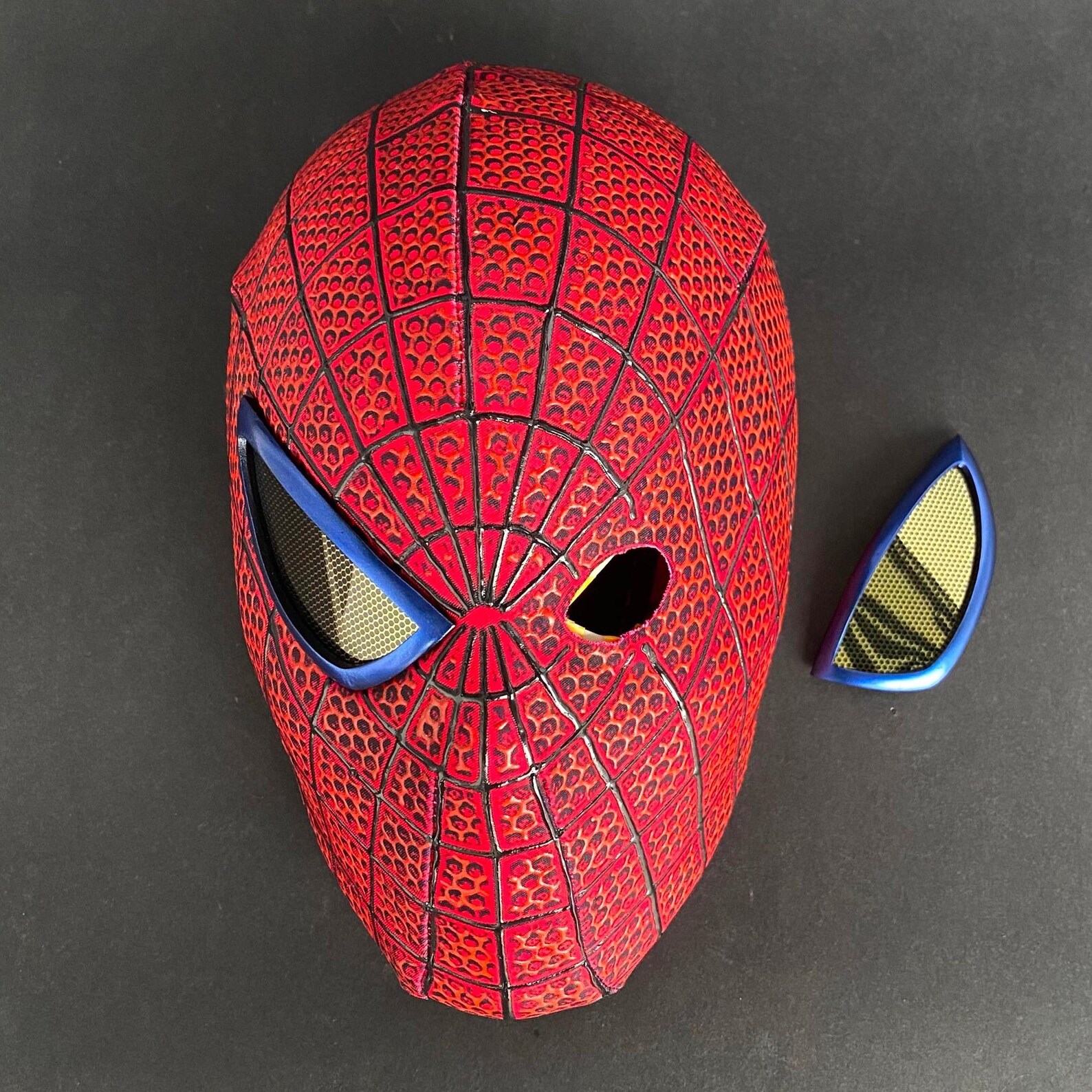 Amazing Spiderman 1 Mask Spiderman Cosplay Mask Andrew Garfield Helmet ...