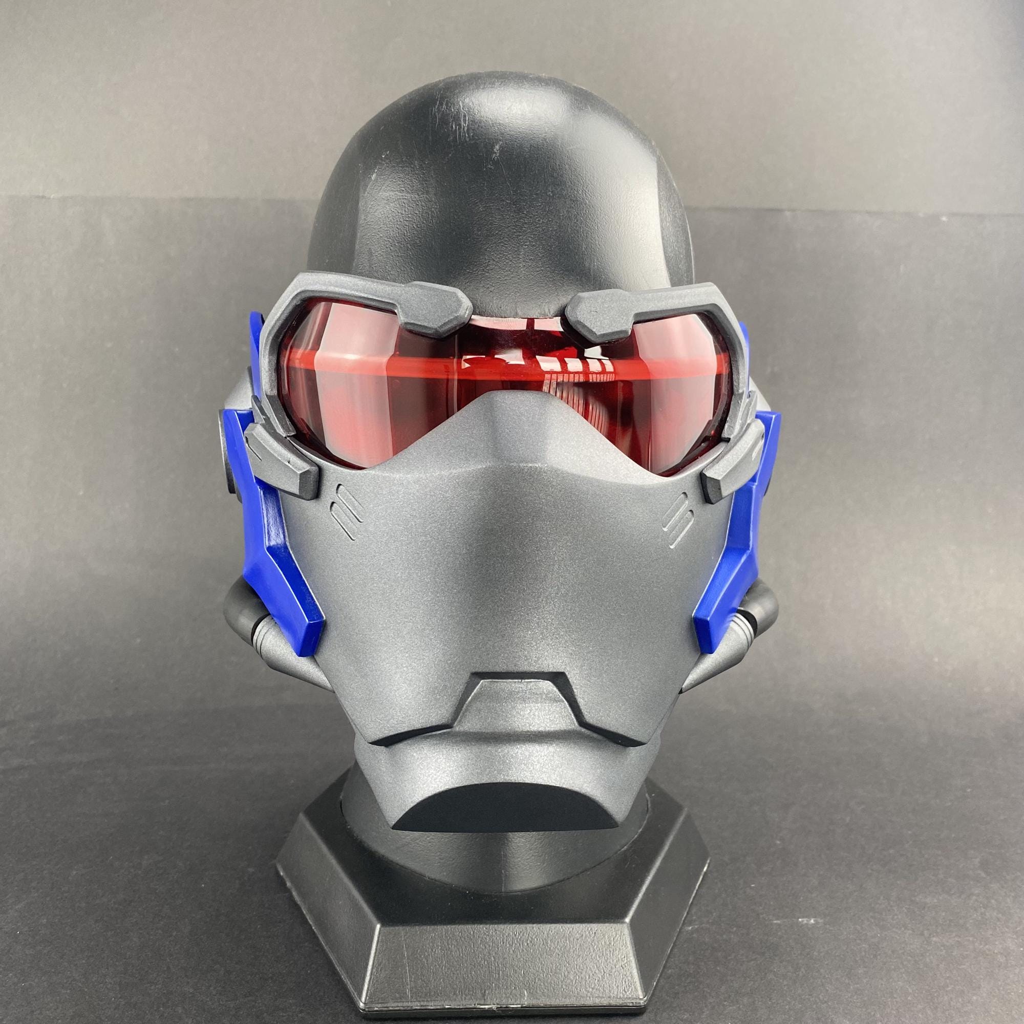 Custom Mask Soldier 76 Cosplay Mask Video Game Accessories Helmet ...