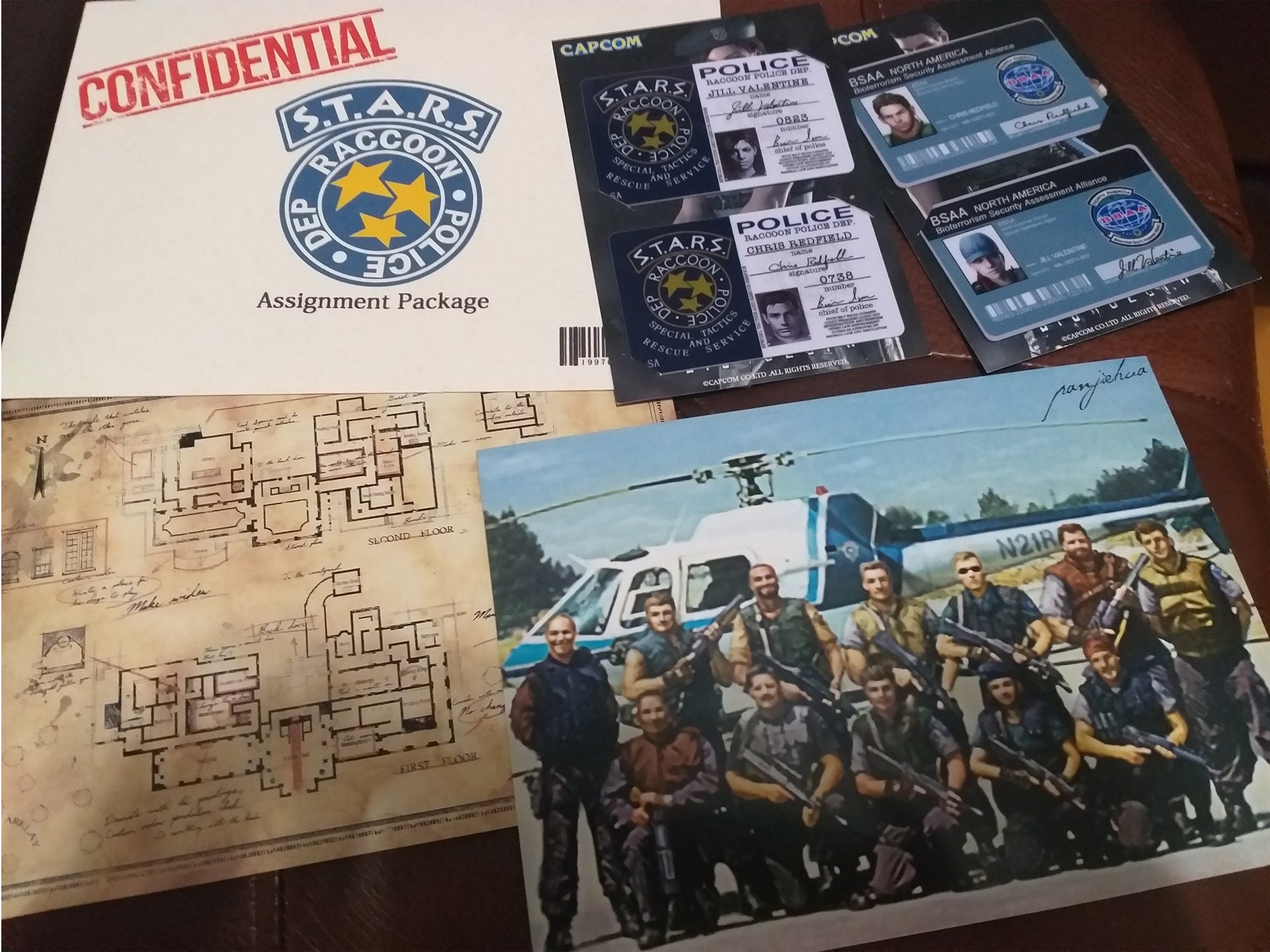 Resident Evil File S.T.A.R.S. Confidential File Spencer - Etsy