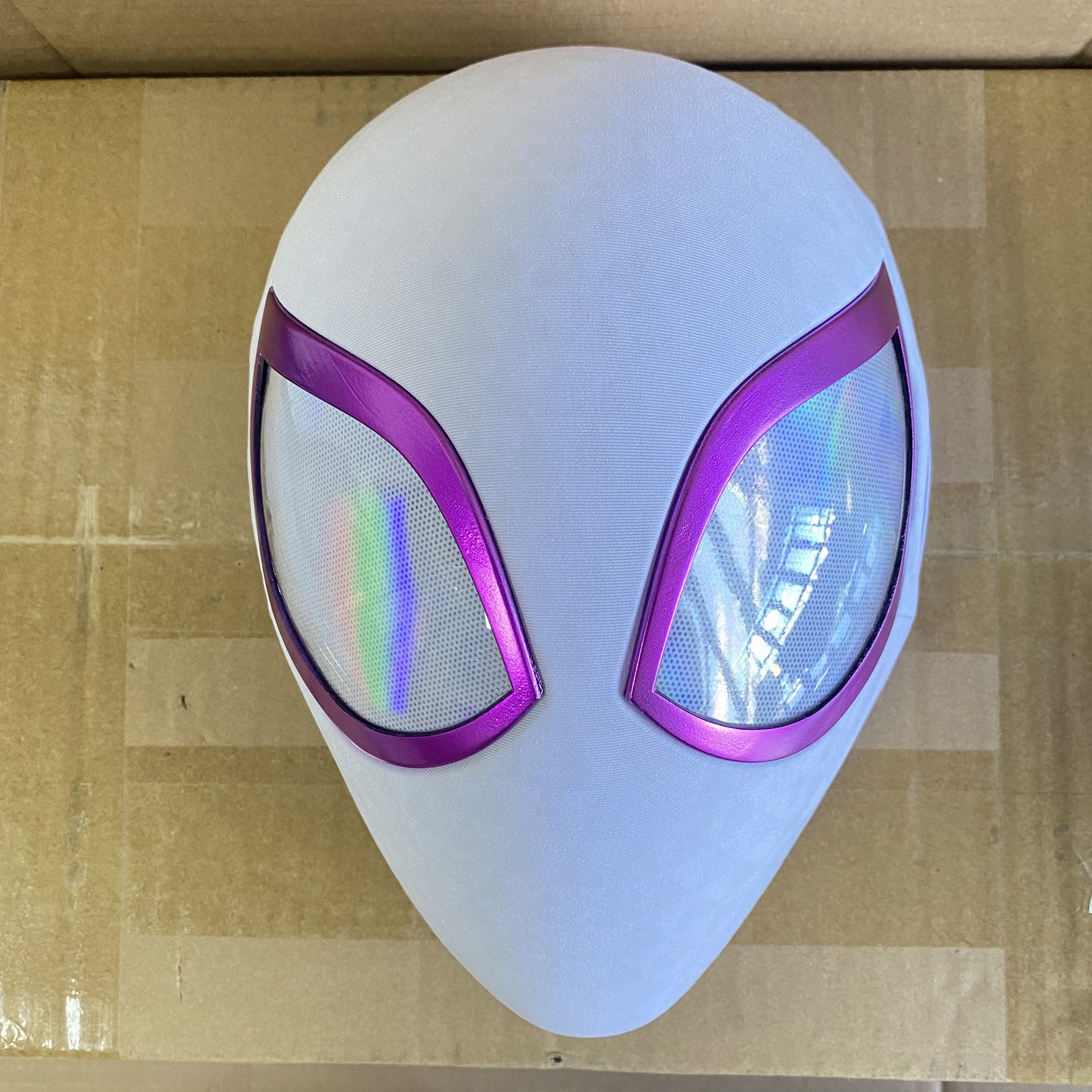 Gwen Cosplay Mask Spiderman Mask Gwen Stacy Cosplay Mask Across the ...