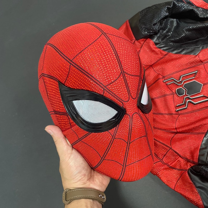 Spiderman Mask Moving Eyes - Etsy