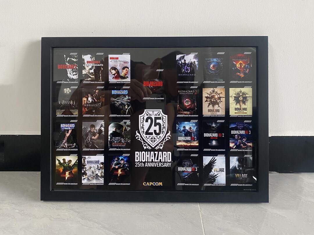 Resident Evil Poster, Resident Evil Frame, Resident Evil 25th ...