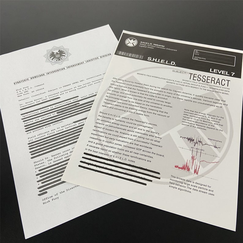 Black Widowhawkeye Captain America S.H.I.E.L.D. Secret File | Etsy