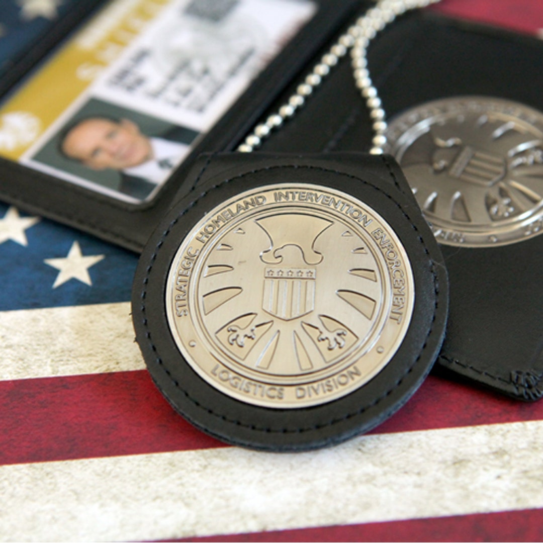 S.H.I.E.L.D. Badge Necklace Badge Chain Badge Belt Accessories ...