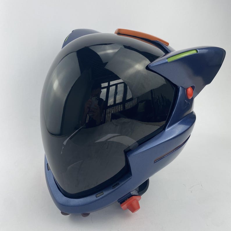 Custom Mask Ayanami Rei Helmet Ayanami Rei Mask Ayanami Rei Cosplay ...