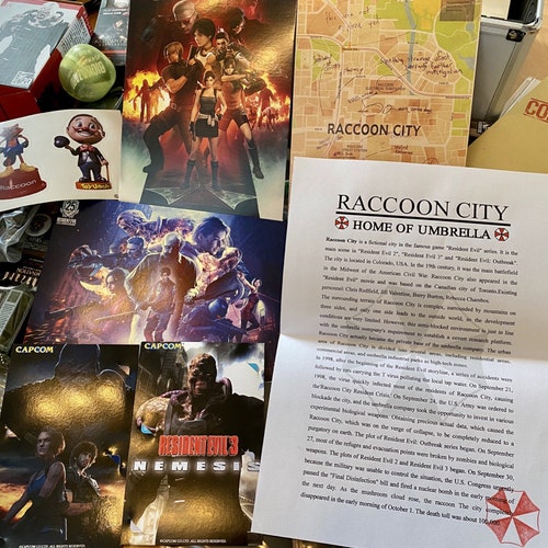 Resident Evil File Raccoon Police Secret File S.T.A.R.S. - Etsy