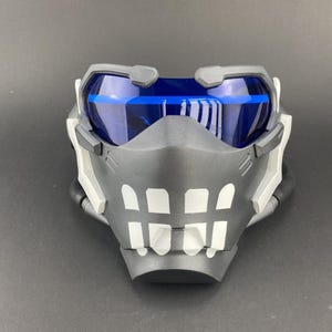 Custom Mask Soldier 76 Cosplay Mask Video Game Accessories Helmet ...