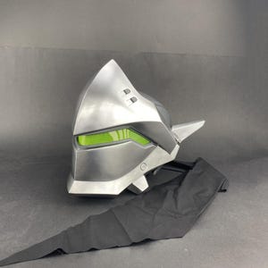 Custom Mask Genji Cosplay Helmet Genji Cosplay Mask Wearable Helmet ...