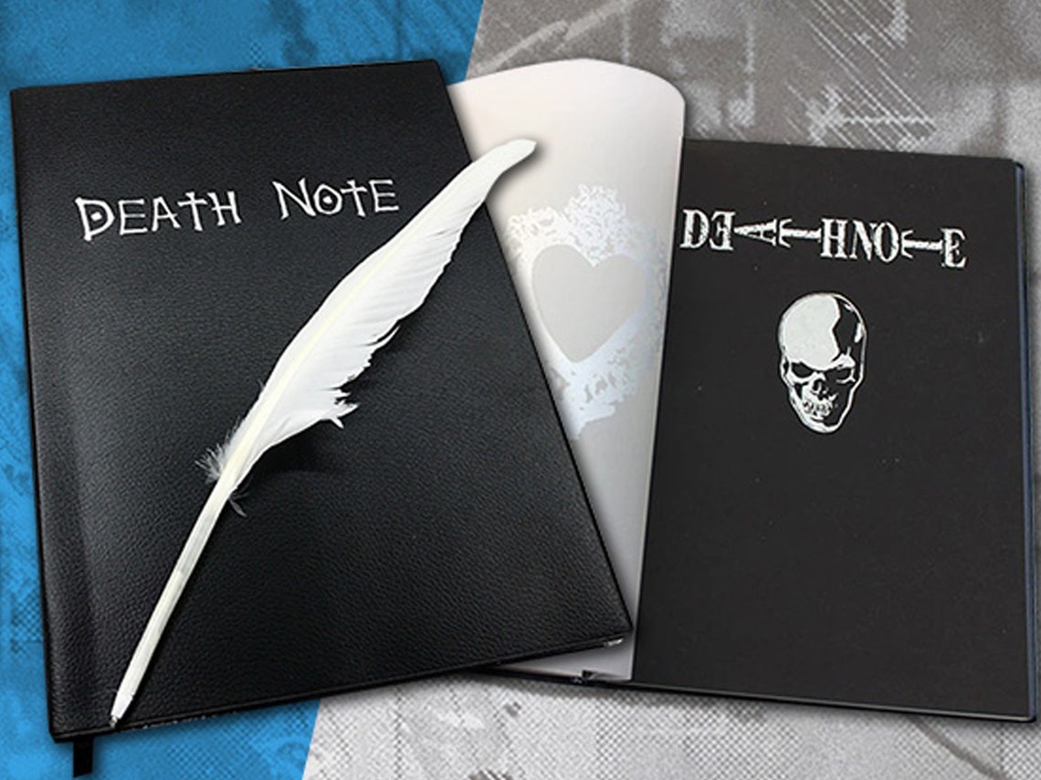 Death Note Notebook Death Note Book Ryuk Notebook Killer | Etsy